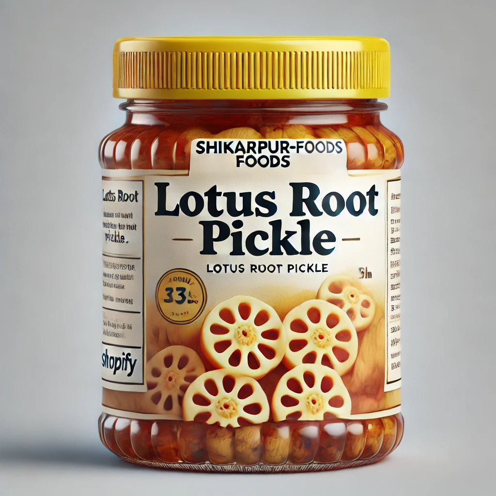 Lotus Root Pickle – Shikarpur Foods