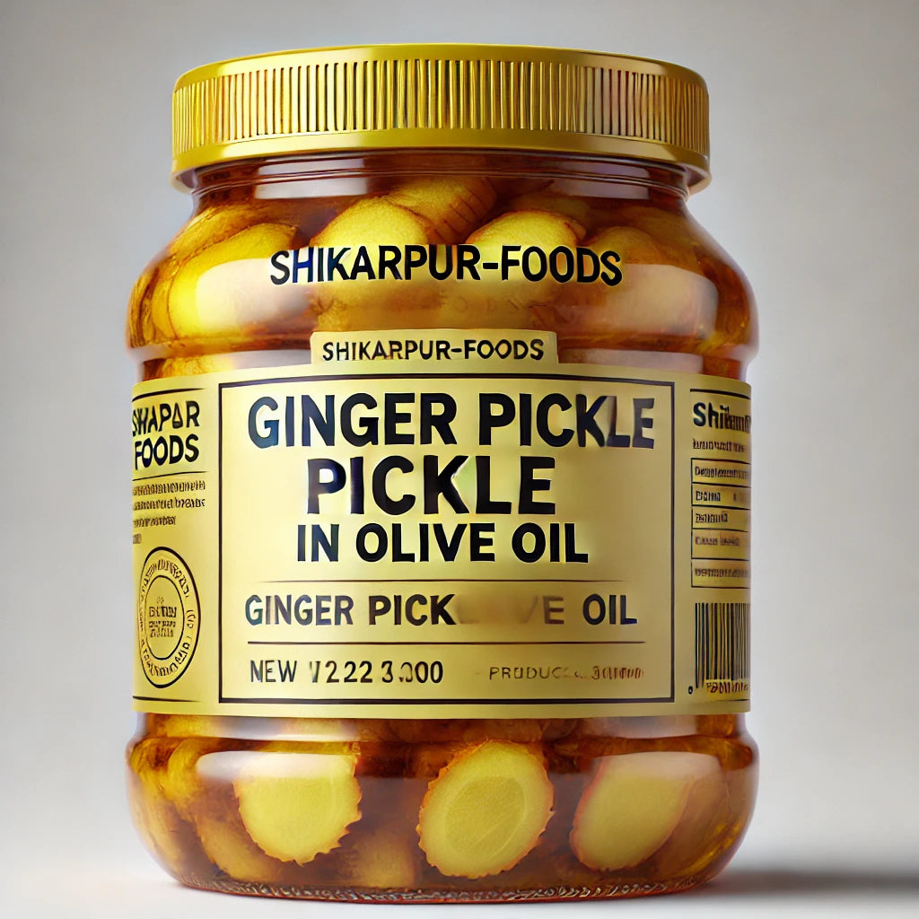 (OLIVE OIL) Ginger Pickle | 950 G – Shikarpur Foods